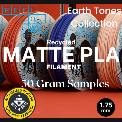 Sample - Reflow Recycled Matte PLA - Earth Tones – Bits4Bots